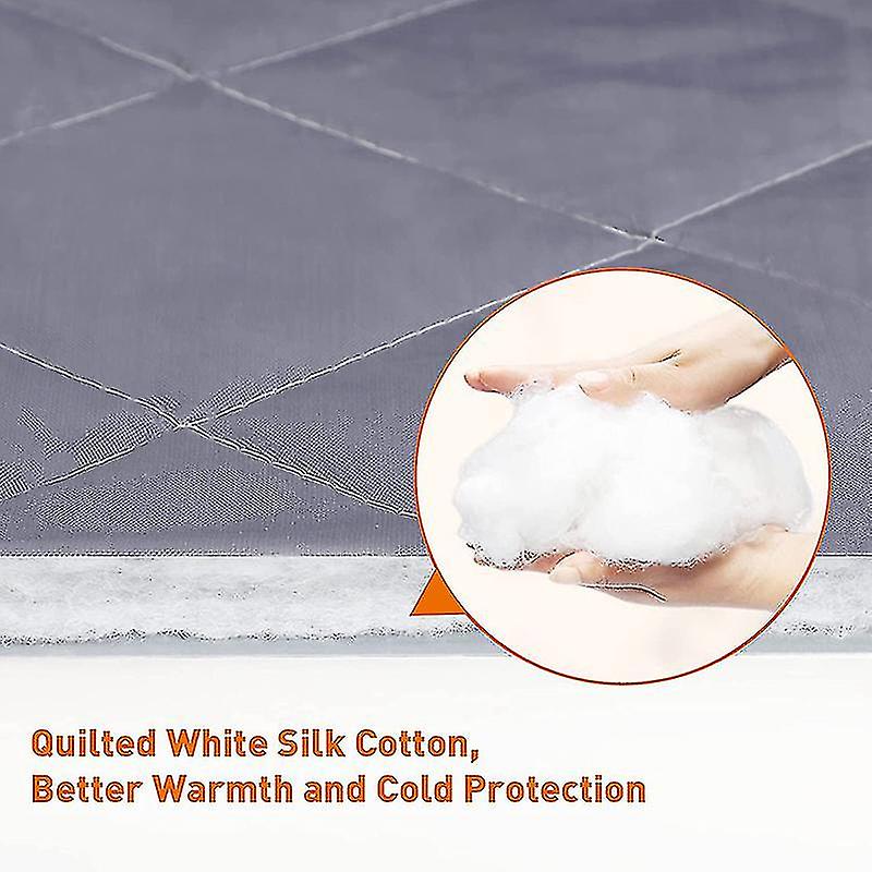 Magnetisk isolering Gardin Bomull Förtjockad Håll varm vinterkrok &Loop ...