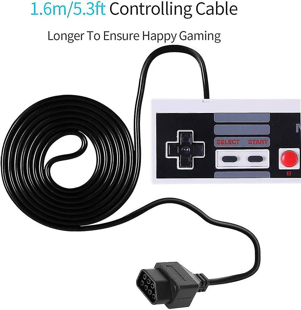 Classic Nes Controllers For Nes 8 Bit Entertainment System Console ...