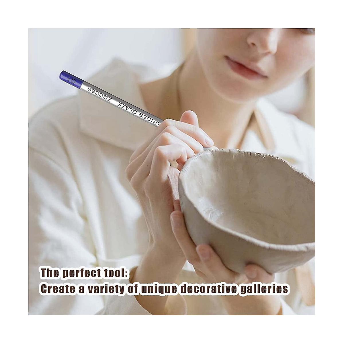 2pcs Underglaze Pencils, Underglaze Pencils For Pottery,underglaze ...