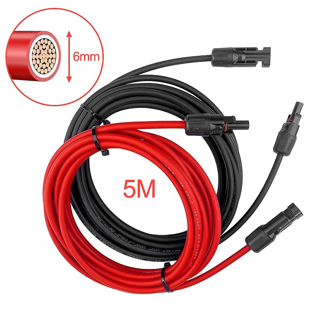 Solar Panel Extension Cable with Male/Female Plug for Photovoltaic, for ...