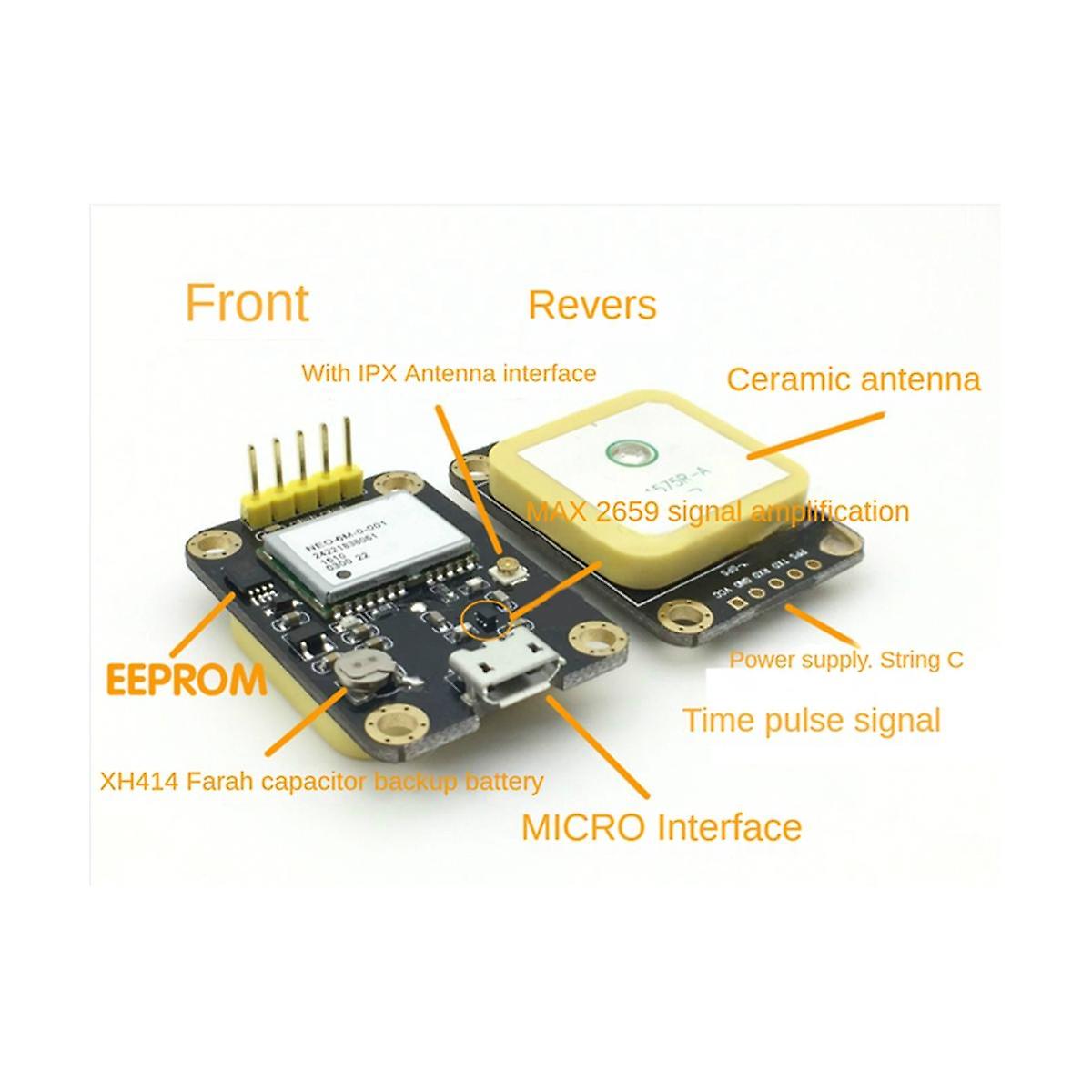 GPS Module NEO-6M APM2.5 Navigation Satellite Positioning with Ipx ...