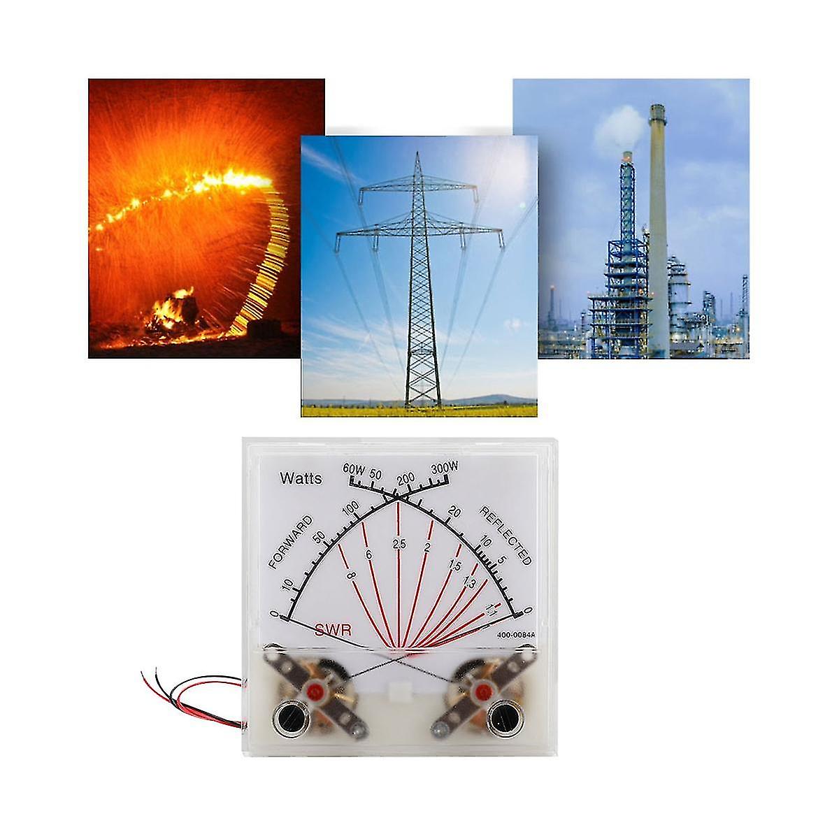 Power Meter Transmitter Vu Meter Head Radio Station With Backlight Pmma ...