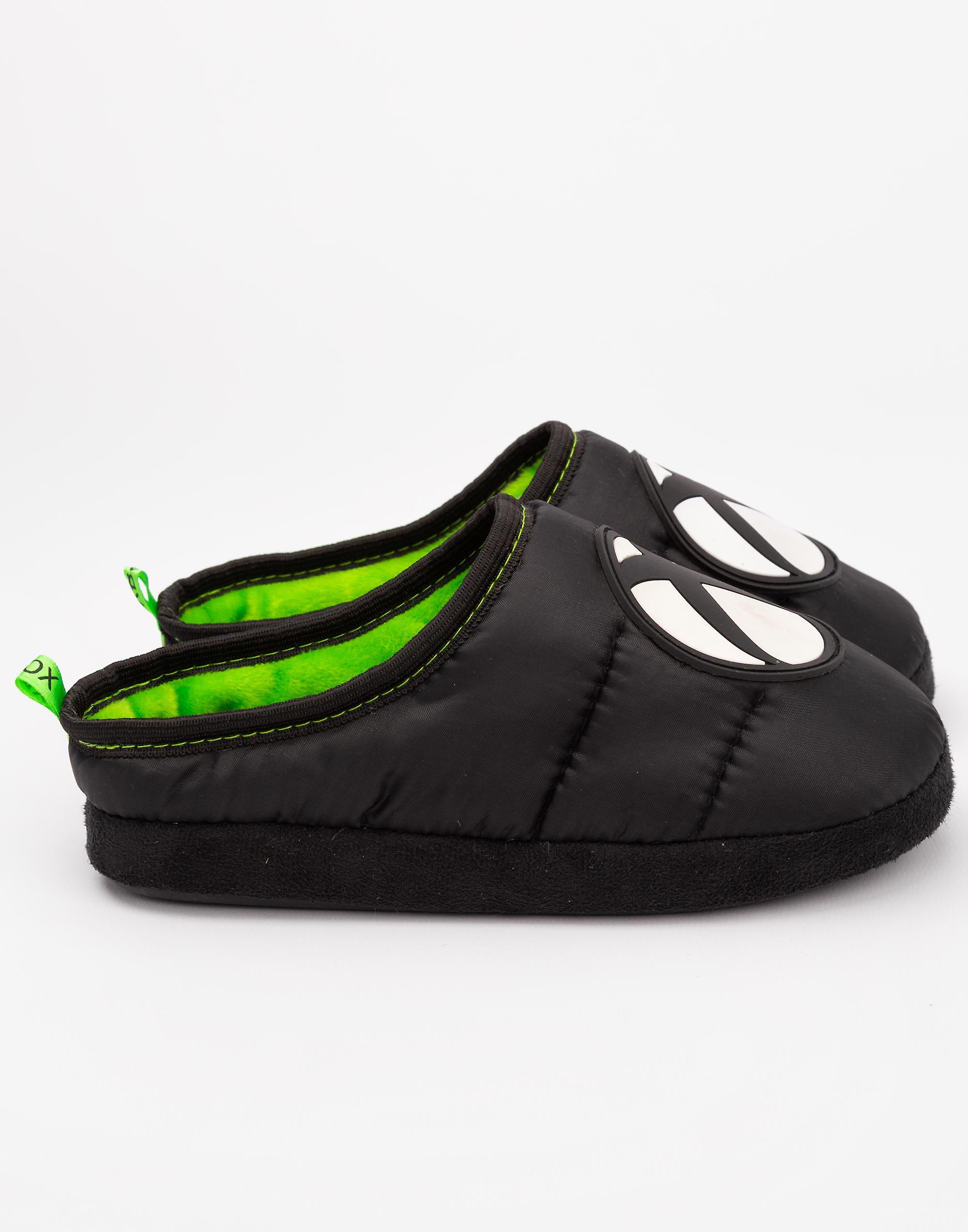 Xbox Boys Mule Slippers Black Logo | Fruugo UK