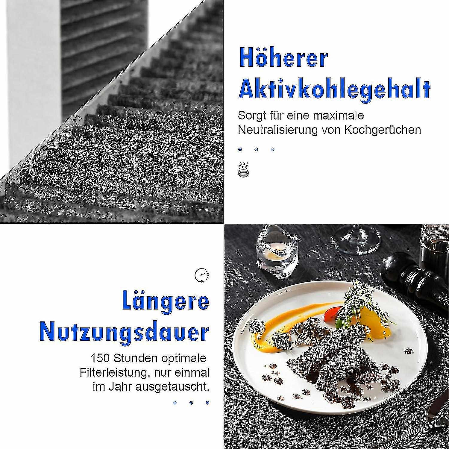 2pack Activated Carbon Filters For Bora Pure/x Pure/s Pure Extractor ...