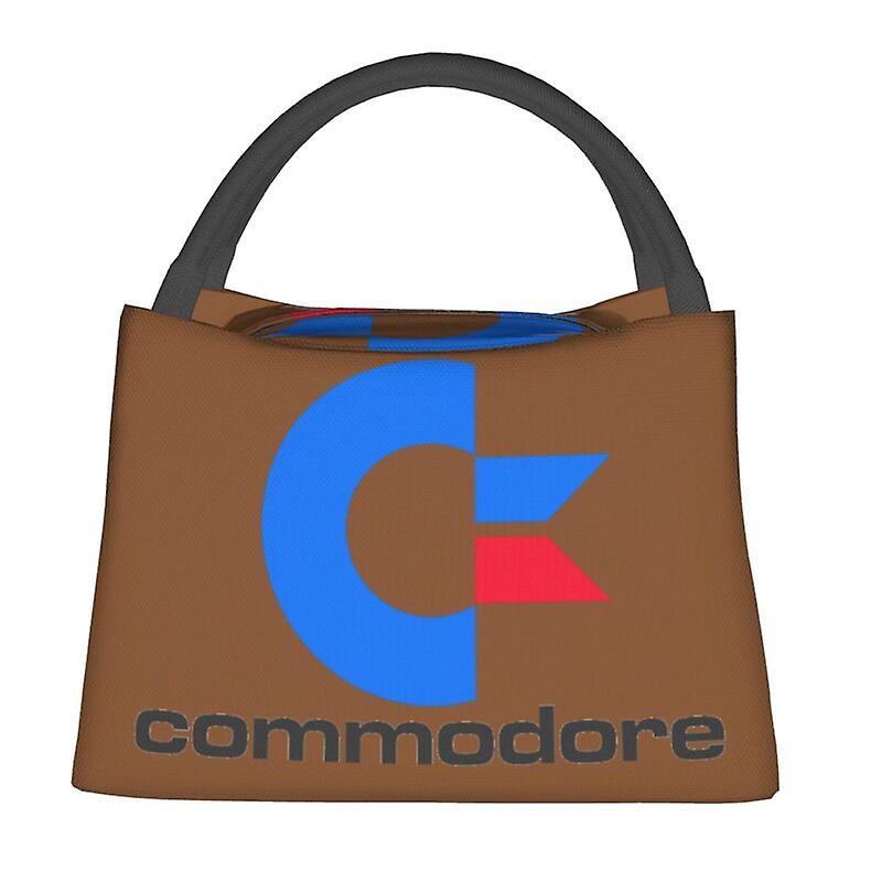 Commodore 64 Amiga 500 Insulated Lunch Bags For Women Computer C64 Logo ...