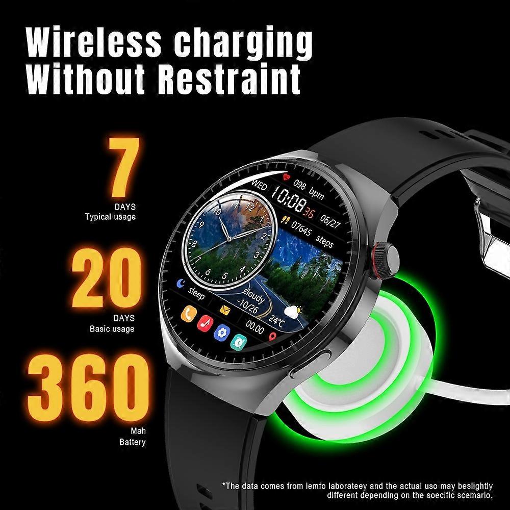 LEMFO LF38 1.6 inch Steel Strap Smart Watch | Fruugo UK