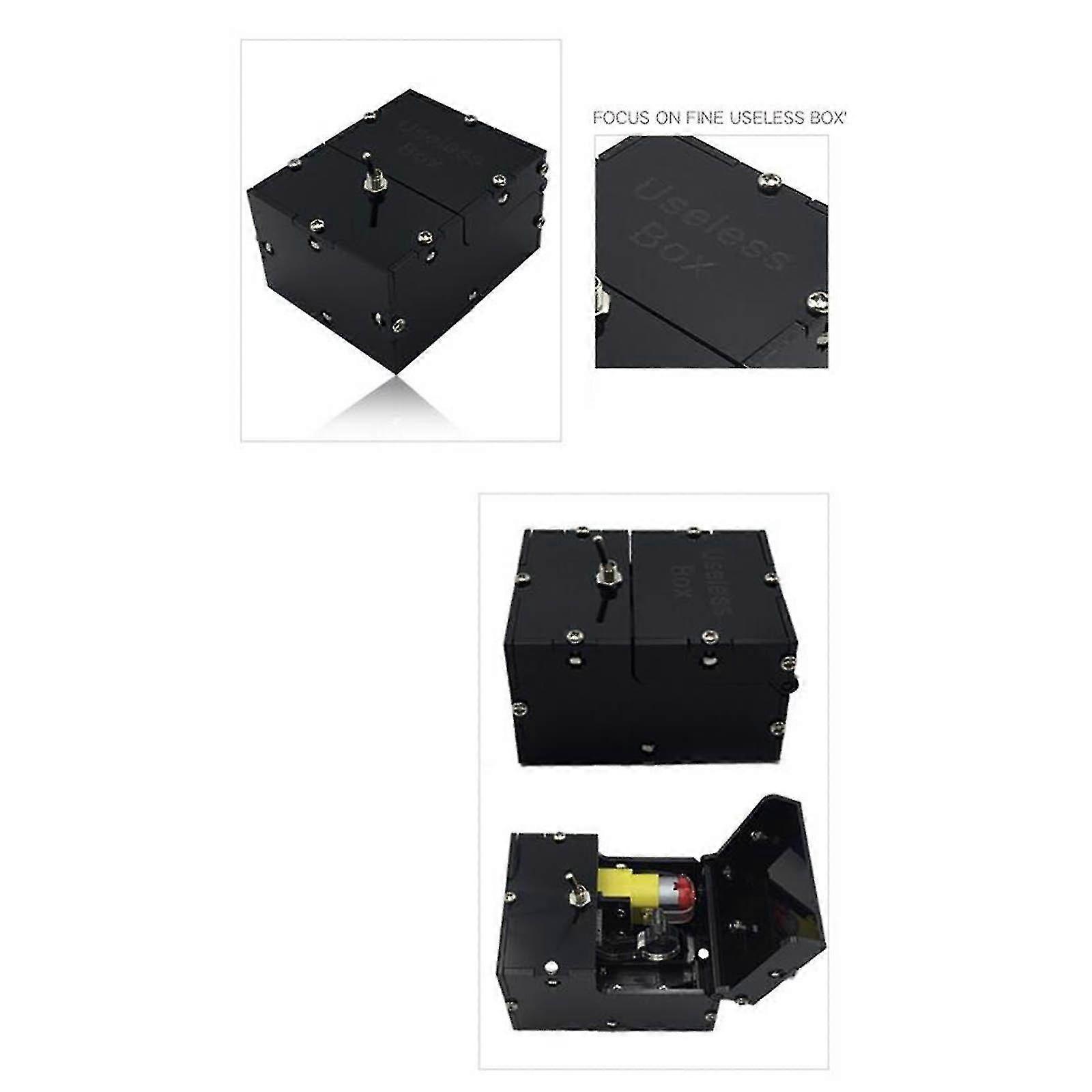 The Useless Box-new Fun Electric Toy Box Automatic S Box | Fruugo UK