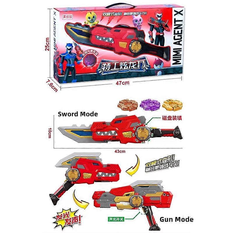 Mini Force Transformation Weapon Miniforce X Agent Multi Mode Sound And ...
