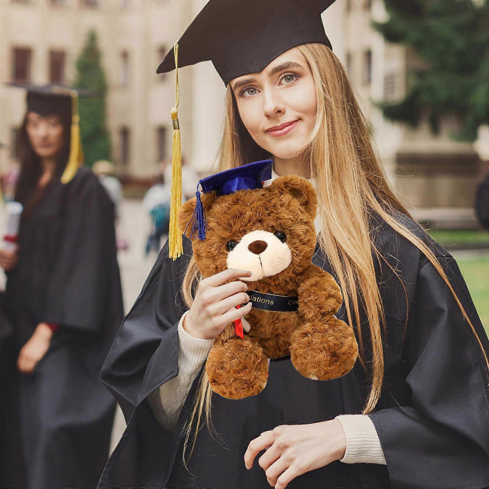 2024 Bear Toy With Graduation Cap Graduation Gift Graduation Bear ...