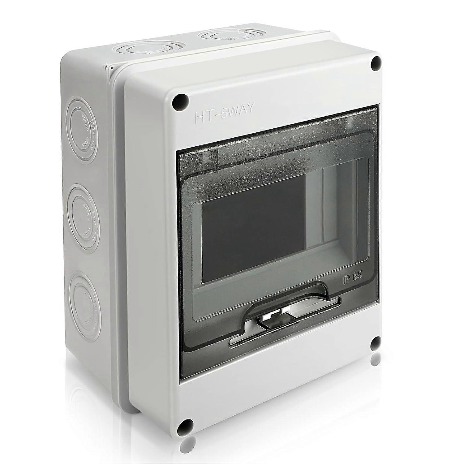 Waterproof Electrical Box, IP65 5-MODULES Electrical Circuit Breaker ...