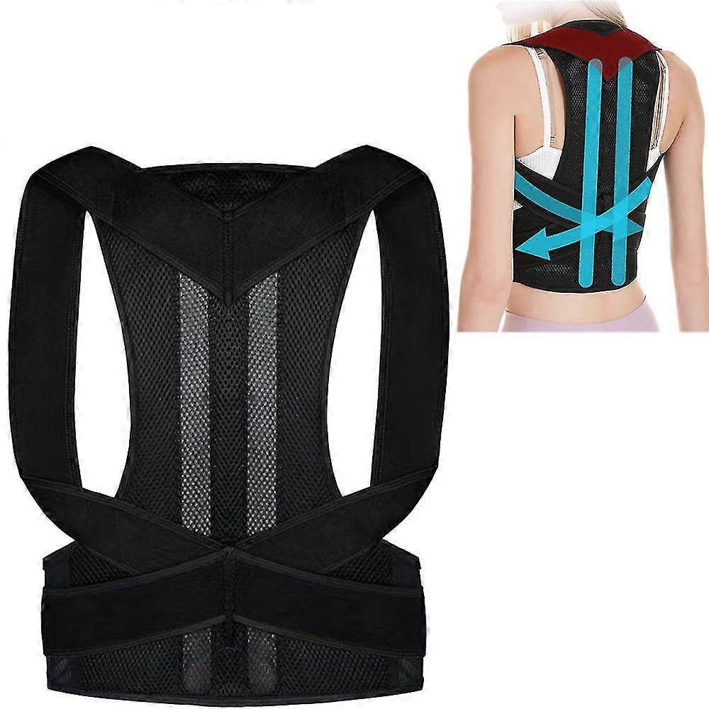 Back Brace And Posture Corrector For Women And Men, Back Straightener ...