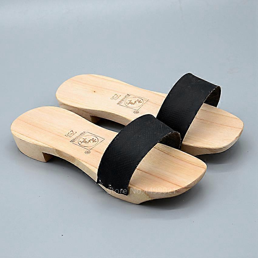 Asian Japanese Traditional Wooden Geta Flip Flops Vintage Paulownia Men ...