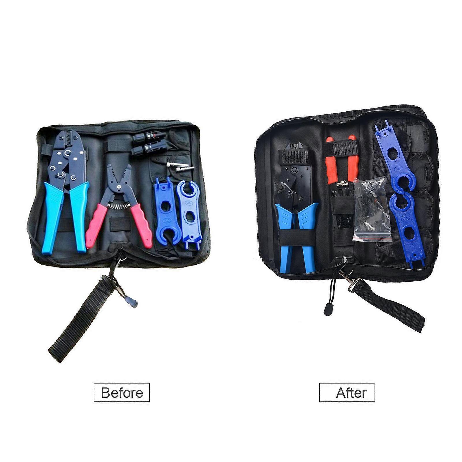 Solar Crimping Tools for Solar Panel PV Cable Include 1 Pair Solar ...