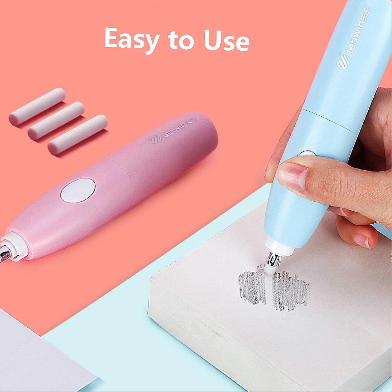 Electric Pencil Sharpener Eraser Vacuum Cleaner Set Stationery Set ...