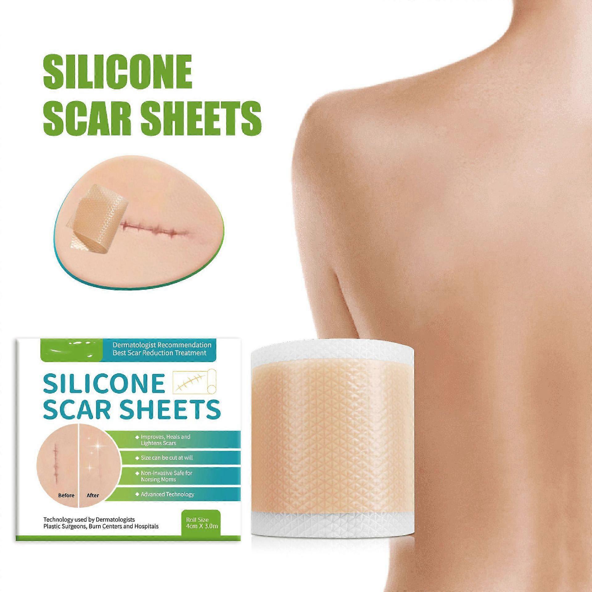 Silicone Plasters For Scars, Silicone Scar Films For Surgeries, Caesarean Section, Keloids ...