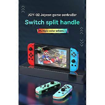BT 5.2 RGB LED Switch L/R JoyCon Gamepad for Nintendo Switch/Lite/Oled ...
