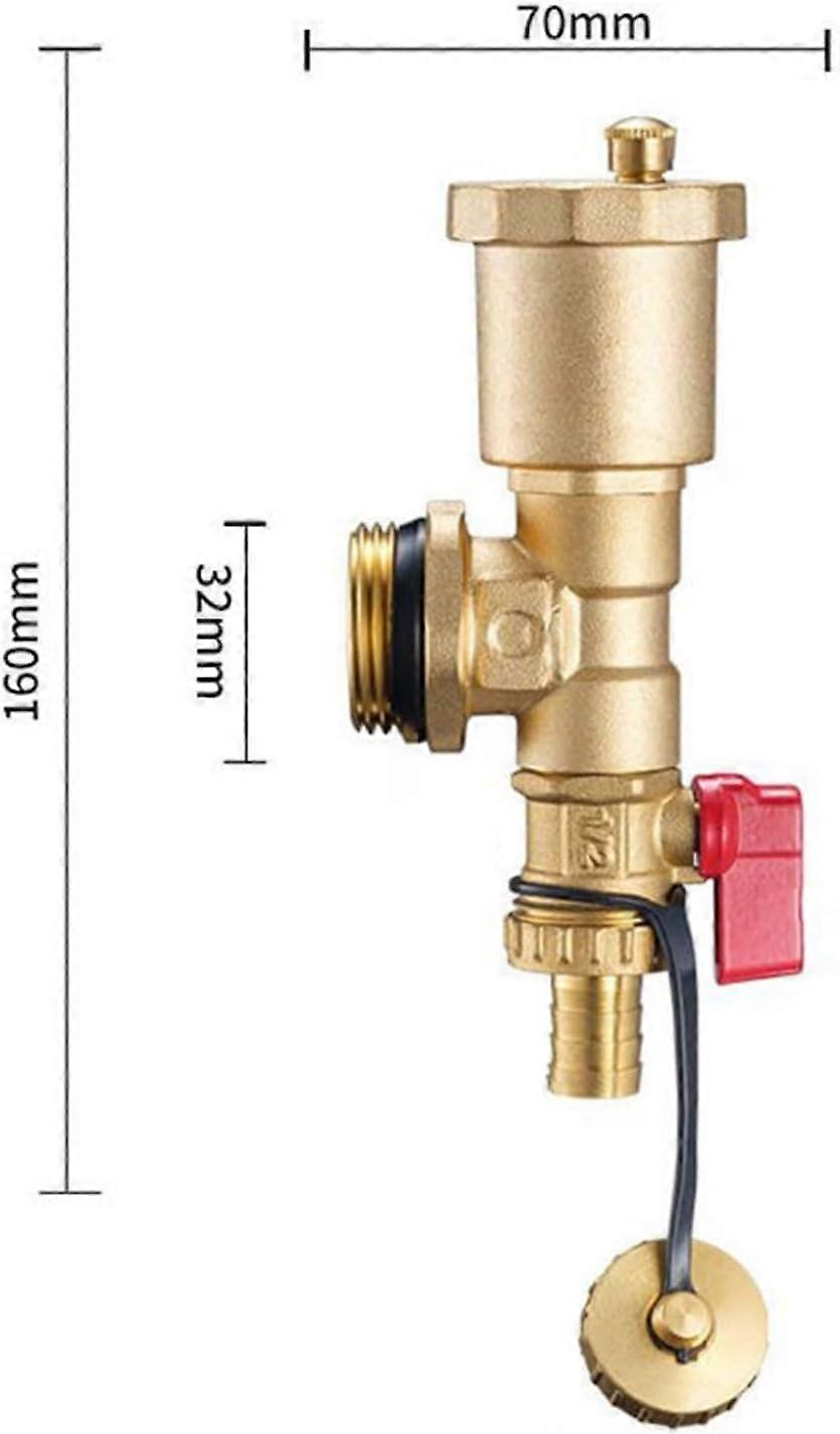 Underfloor Heating Manifold - Automatic Drain Valve for Underfloor ...