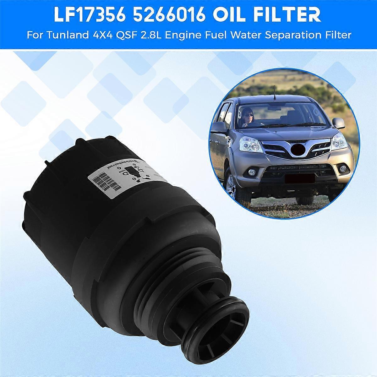 LF17356 Oil Filter for 5266016 ISF 2.8L for Foton Tunland 2.8L Engine ...