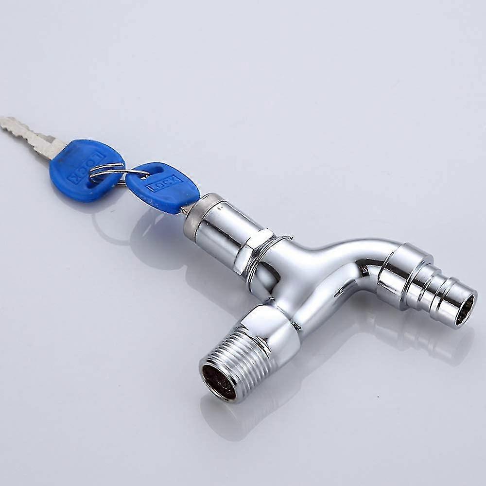 Washing Machine Faucet With Key Anti-Theft Faucet With Lock Portable ...