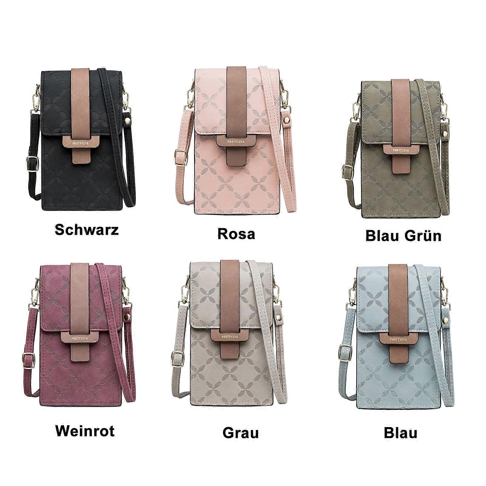 Women Ladies Mobile Phone Bag Crossbody Bag Mini Pouch Purse Wallet ...