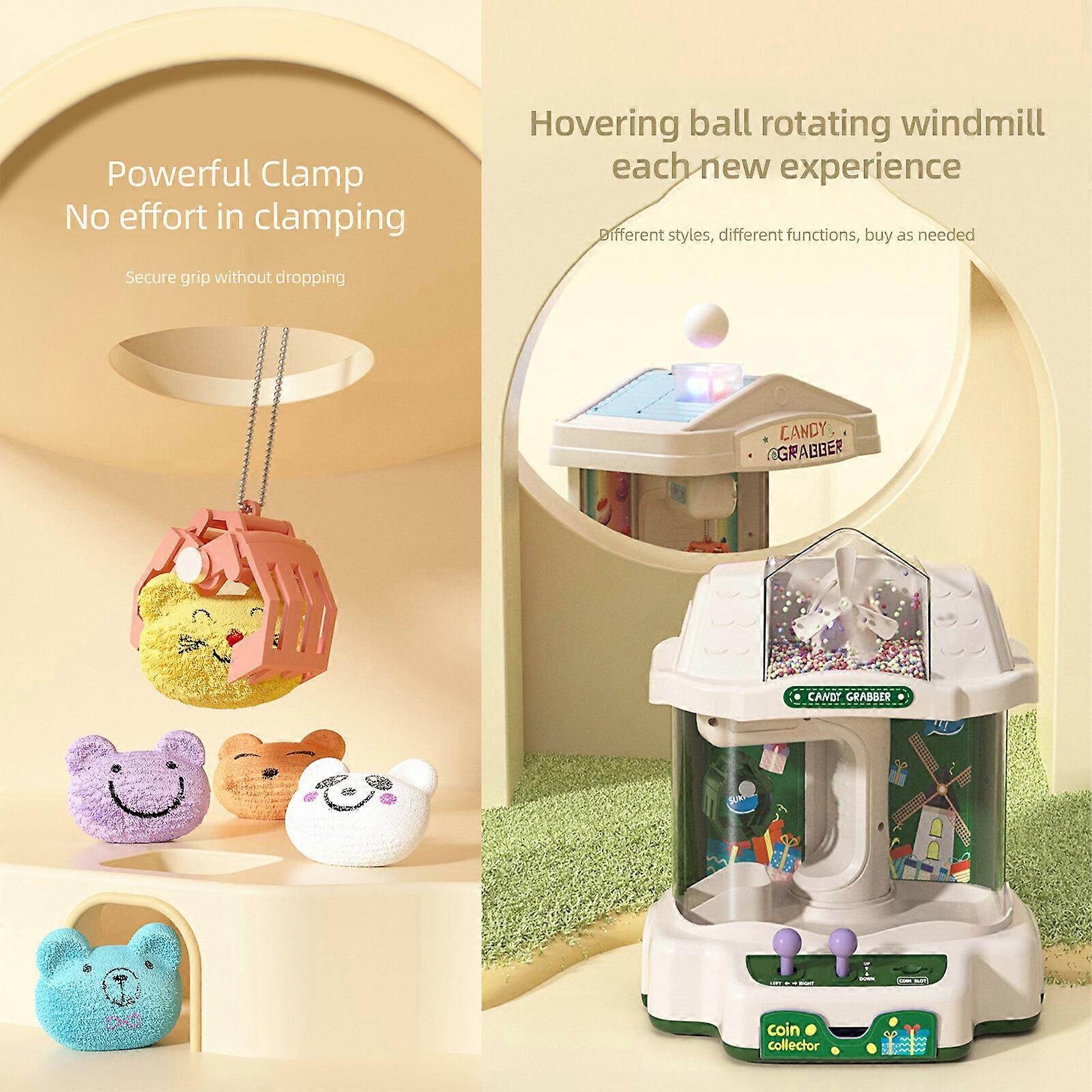 Kid Toy Mini Claw Machine with Dolls & Capsule Toys, Creative Coin ...