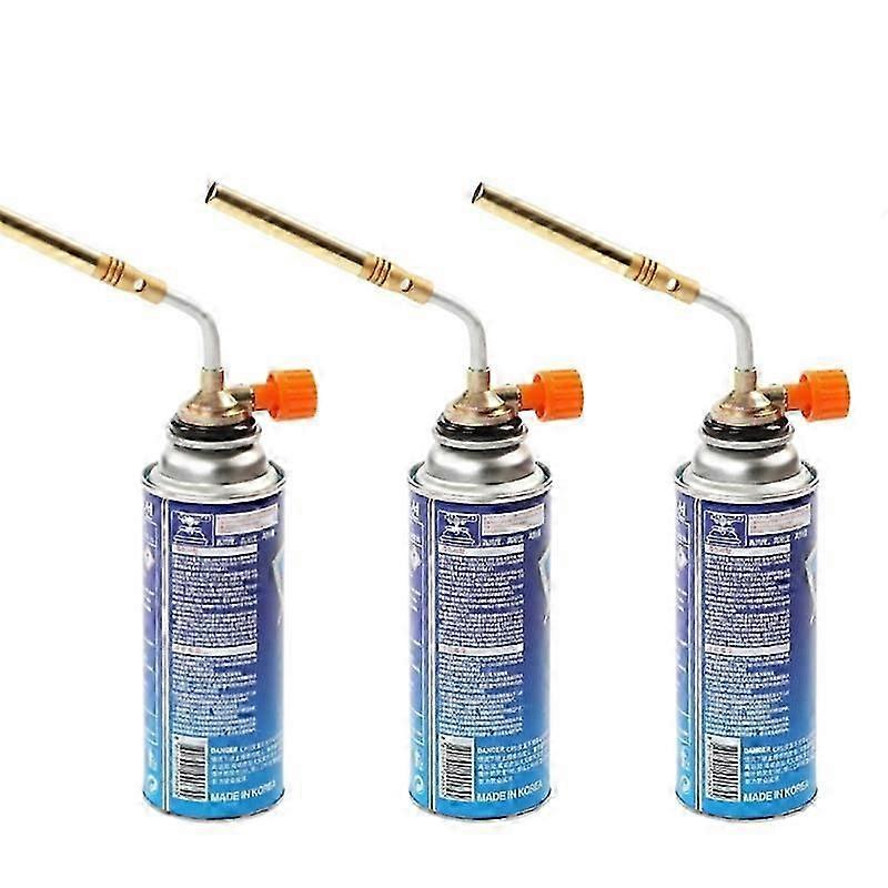 1-3Pcs Welding Gas Flame Gun Butane Burner Brazing Flamethrower ...