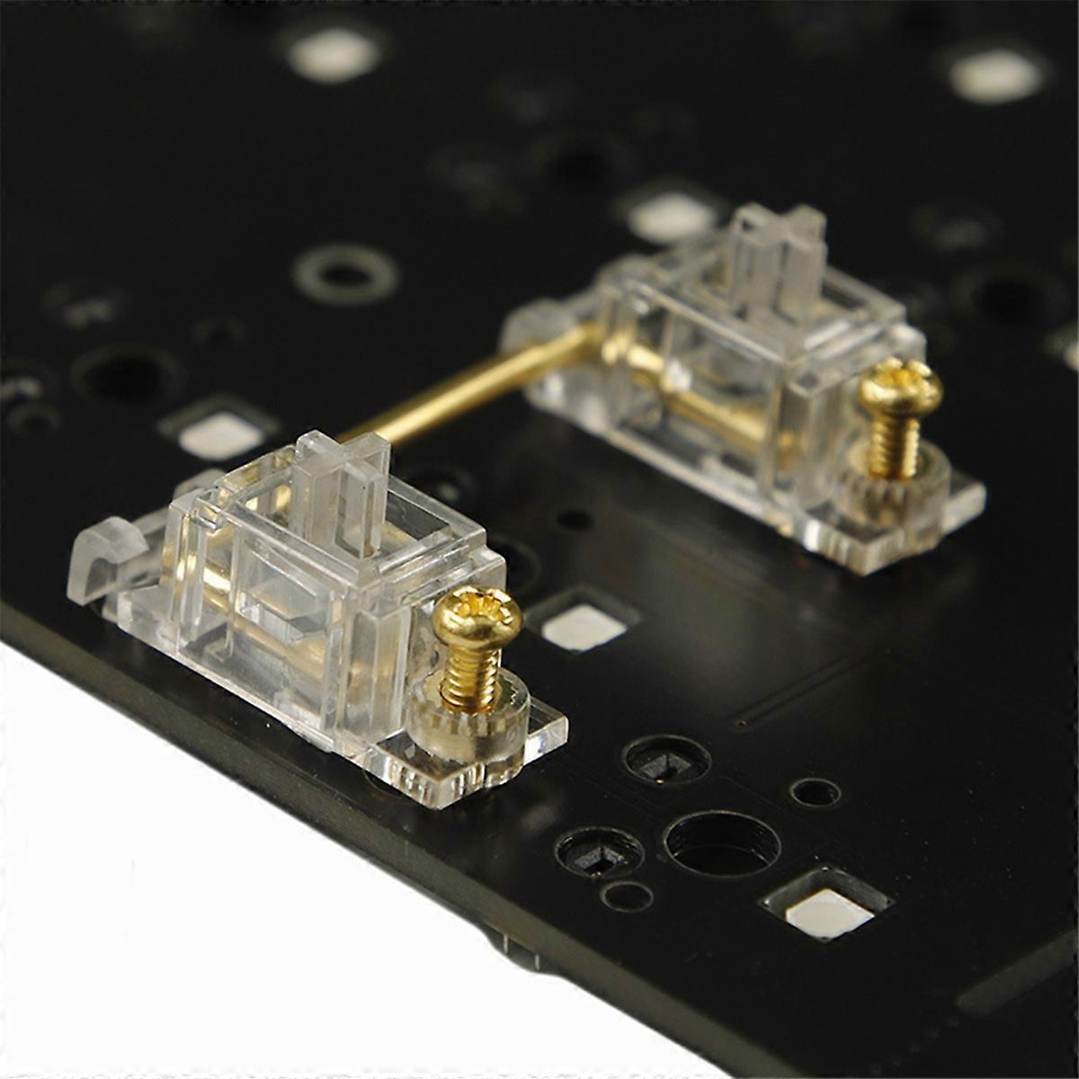 5PCS parent Gold Plated Plate Mounted Stabilizer PCB Mount Keyboard ...