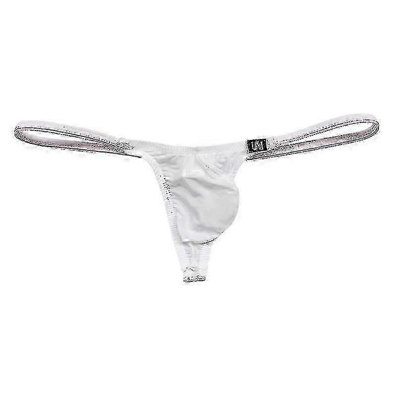 Mens Ice Silk Thong Mini Micro Bikini G-string Swim Tanga Underpant Low ...