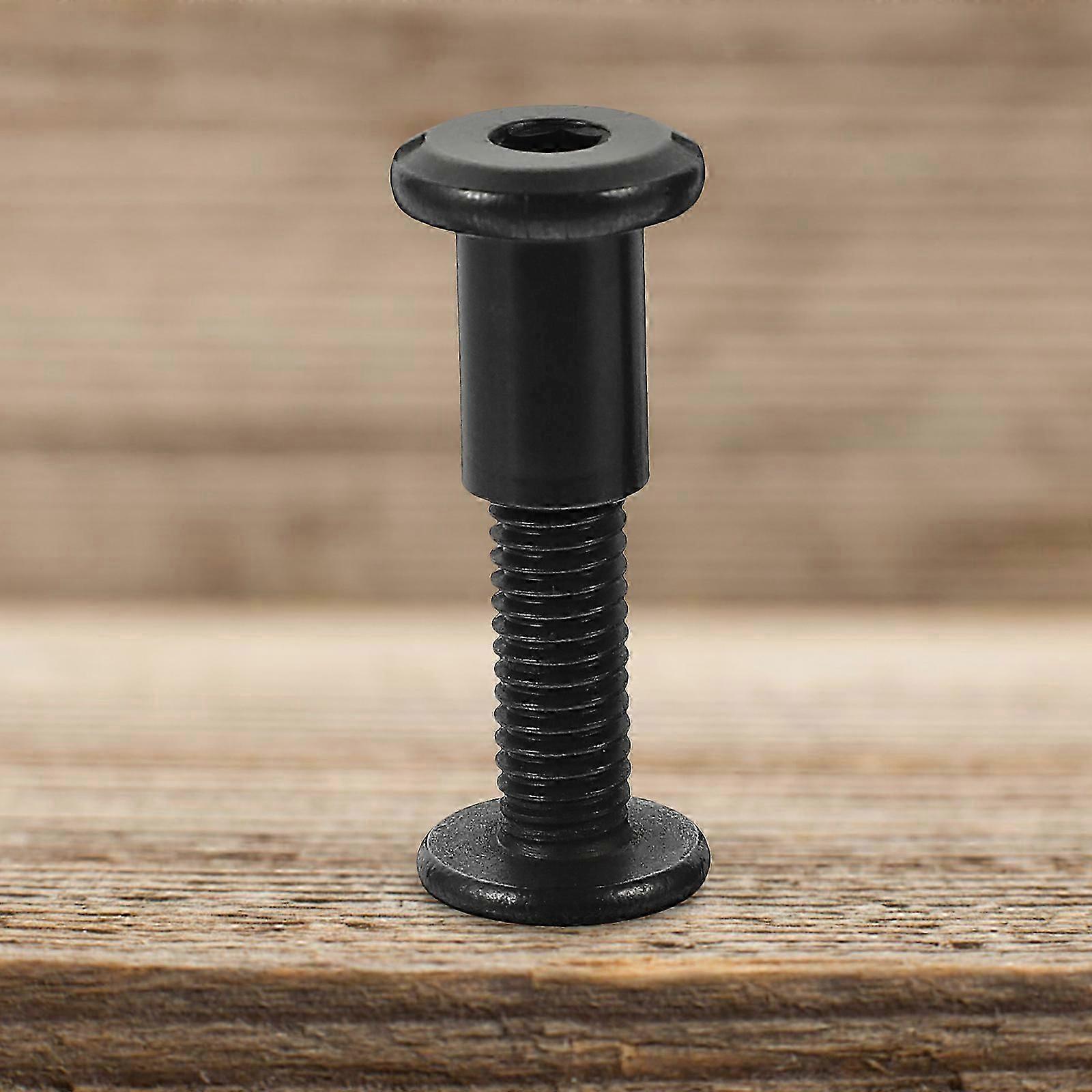 5 Sets Binding Screw M6x25 Bolt Cap Nut Countersunk Belt Barrel Nut ...