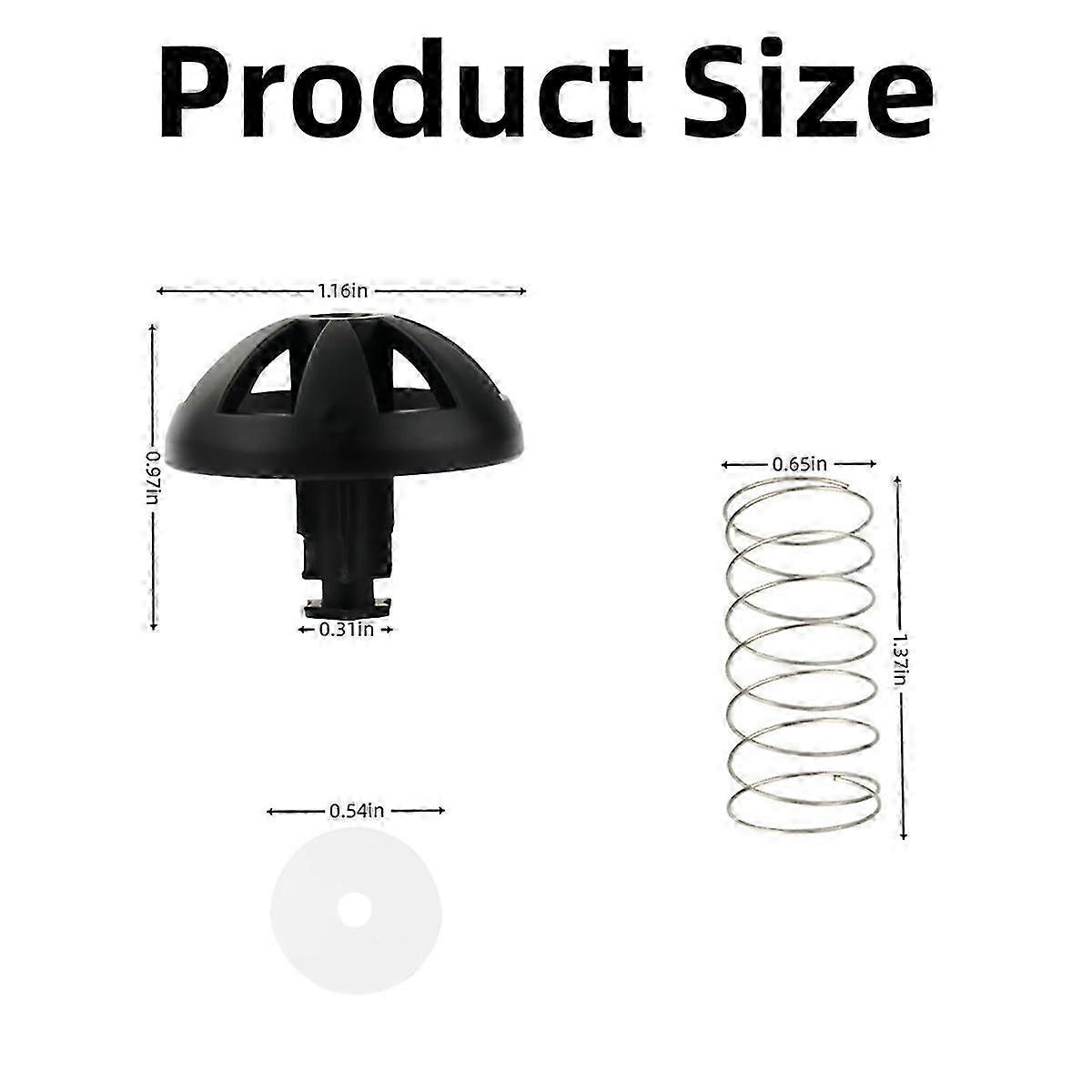 Coffee Machine Brewing Basket Bottom Spring Loaded Stopper Kits Fits ...
