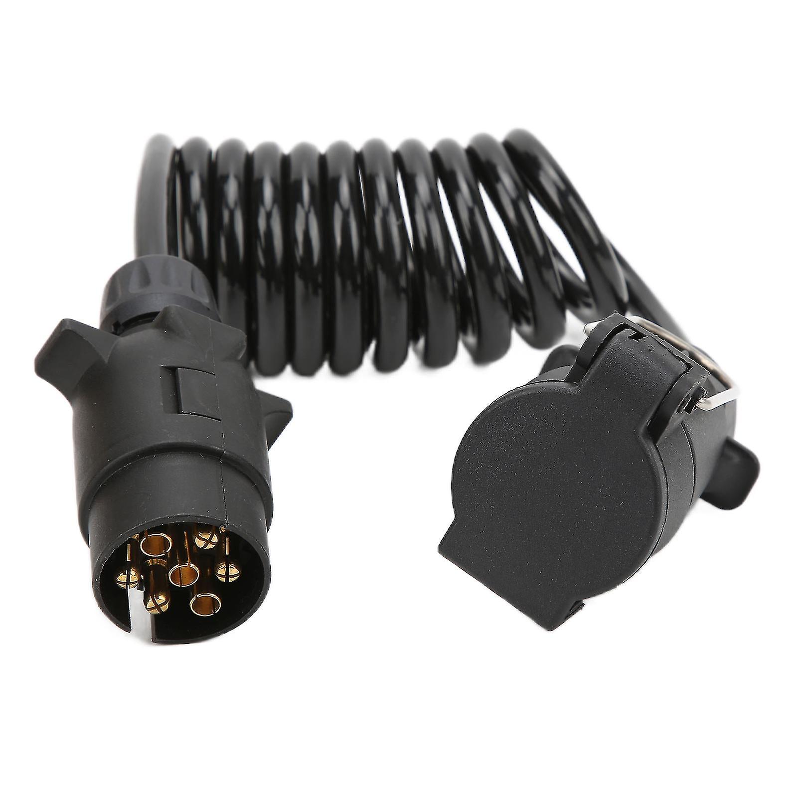 Trailer plug extension cord connector power supply wire plug 2 meters 7 ...