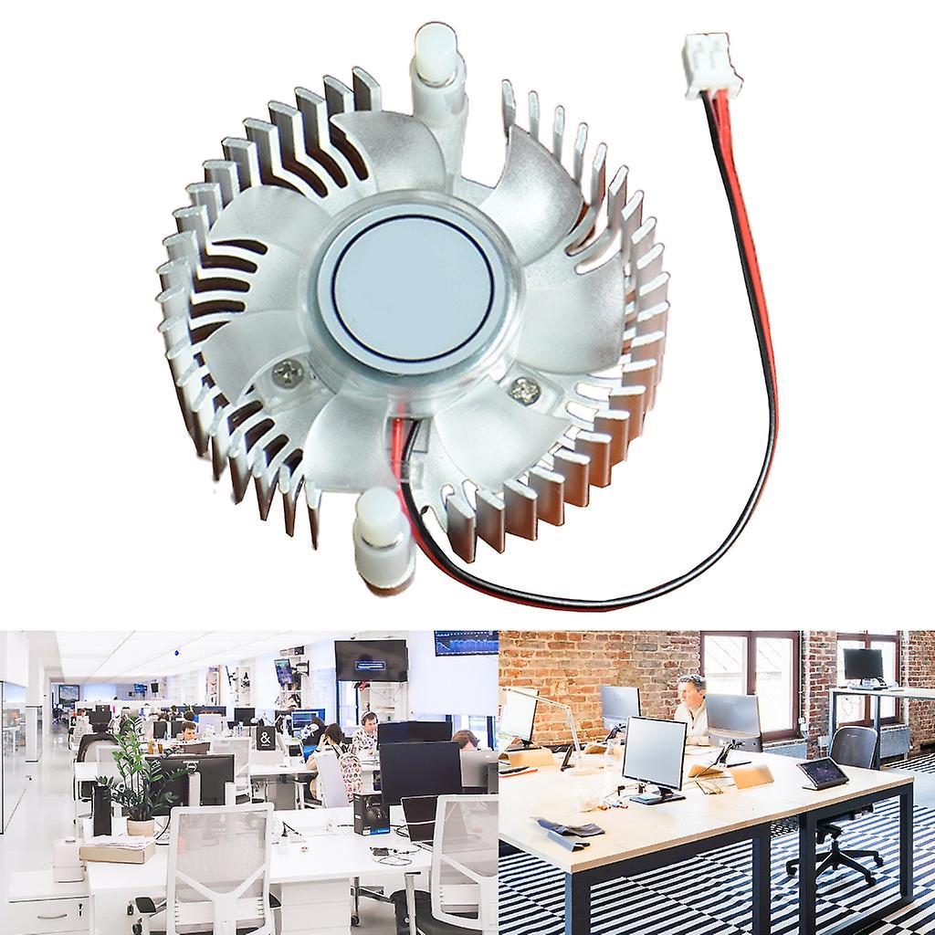 Aluminum Heatsink With Fan For 3w 5w 10w High Power Graphics Radiator ...