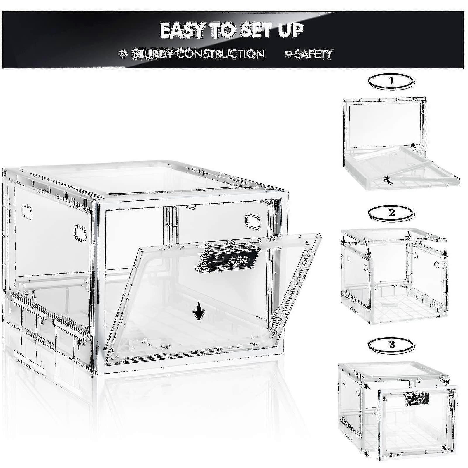 Lockable Box, Lockable Storage Box With Lock , Medicine Lock Box For ...
