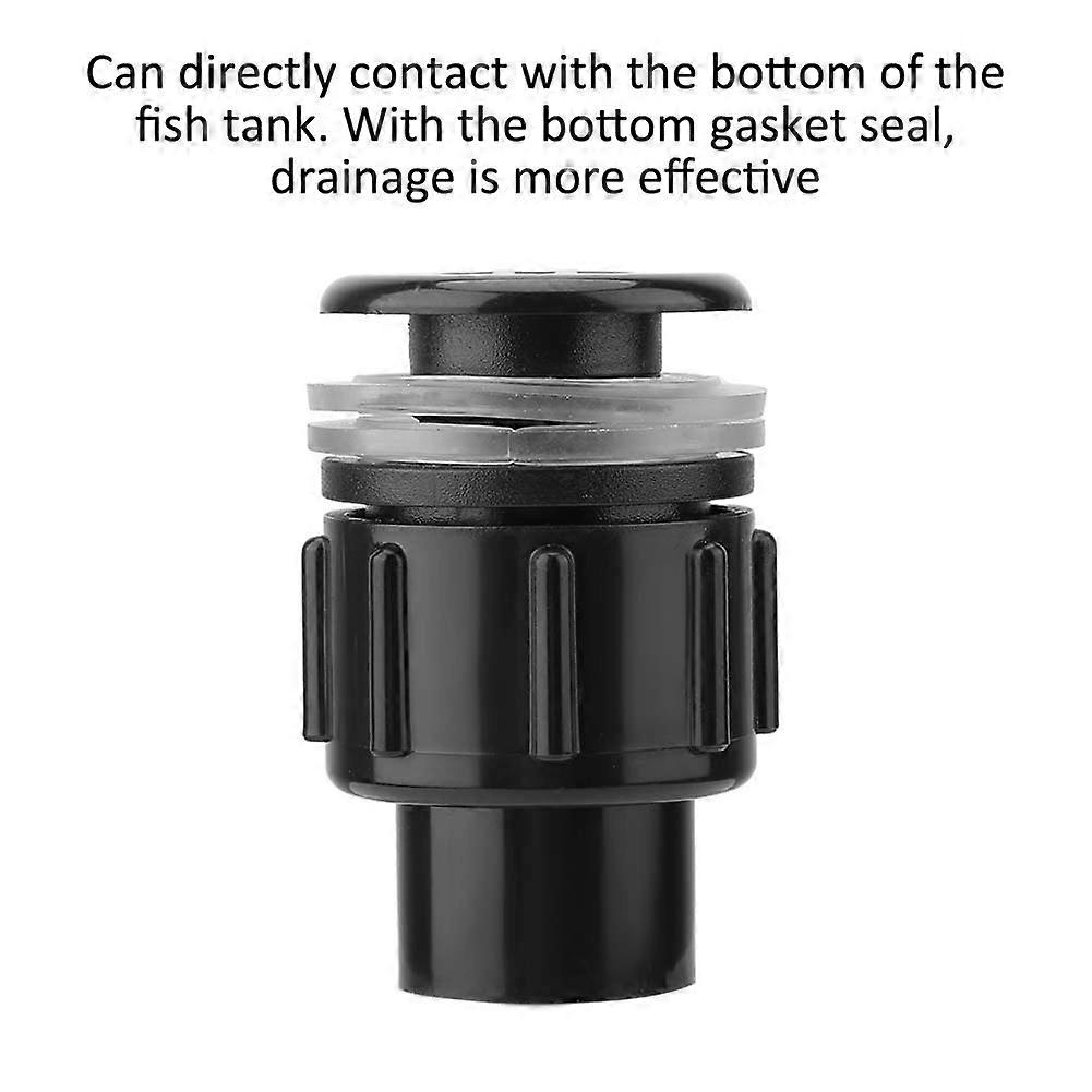 20mm Fish Tank Strong Drainage Joint Pool Aquarium Pollution Discharge ...