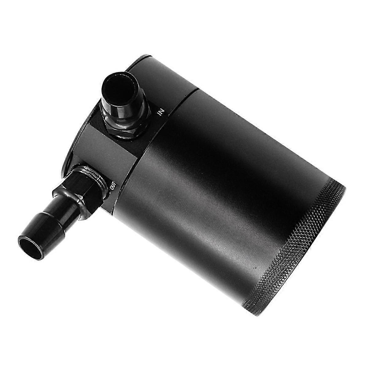 Universal Oil Catch Can Compact Baffled 2-port Aluminum Reservoir Oil ...