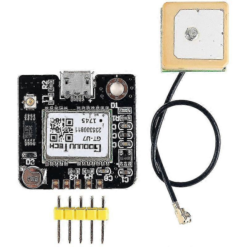 Gt U7 Gps Module Navigation Satellite Positioning Compatible Neo 6m 51 Single Pineconepi One