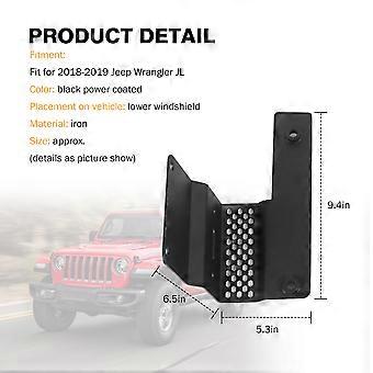 Car LED Work Light Brackets Hood Corner A-Pillar Mounting Holders ...