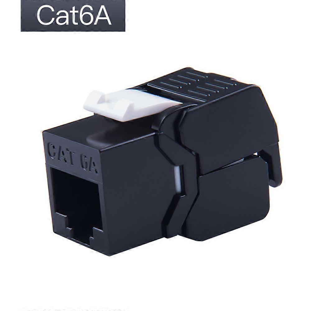 RJ45 Female Connector CAT6A RJ45 Modules 10G Ethernet Adapter Network ...