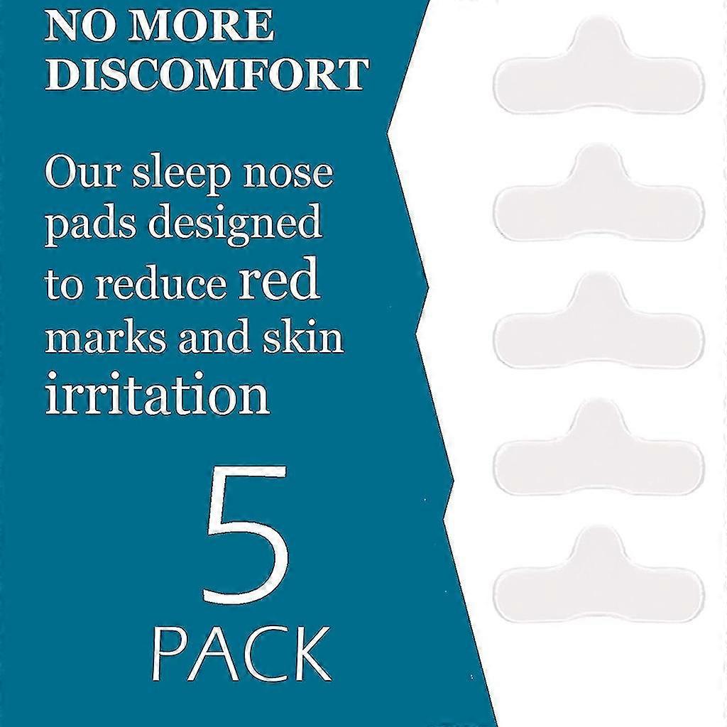 5 Pcs Cpap Nose Pads Anti-indentation Cushion Reusable Nasal Pads ...