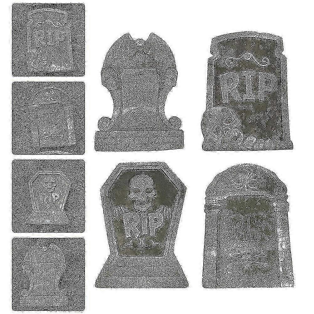 4pcs Fake Headstone Fake Headstone Foams Gravestone Fake Gravestone ...