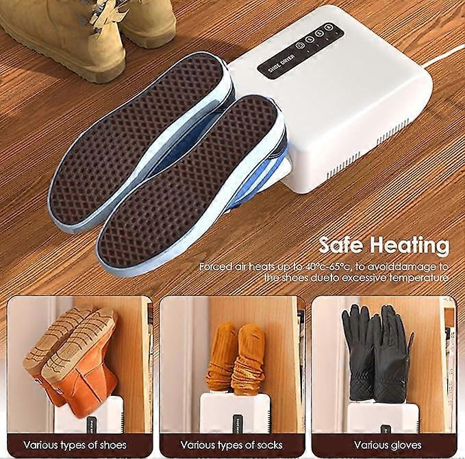Electric Shoes Dryer, Odour Eliminator, Wall Mounted Boots Dryer with ...