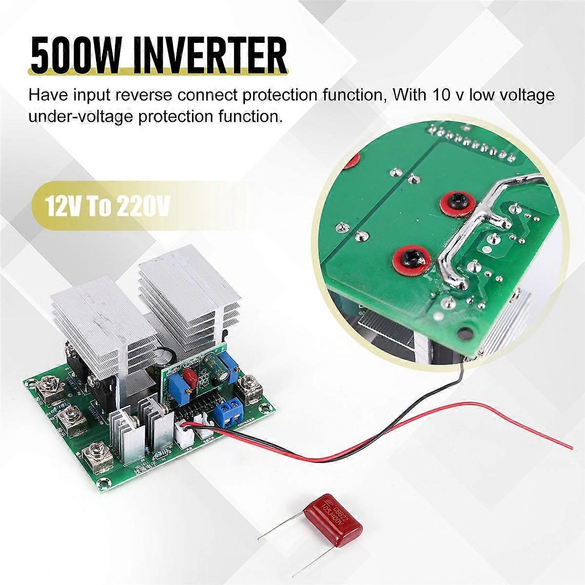 50HZ Inverter 12V to 220V Sine Wave Inverter Driver Board 500W with ...