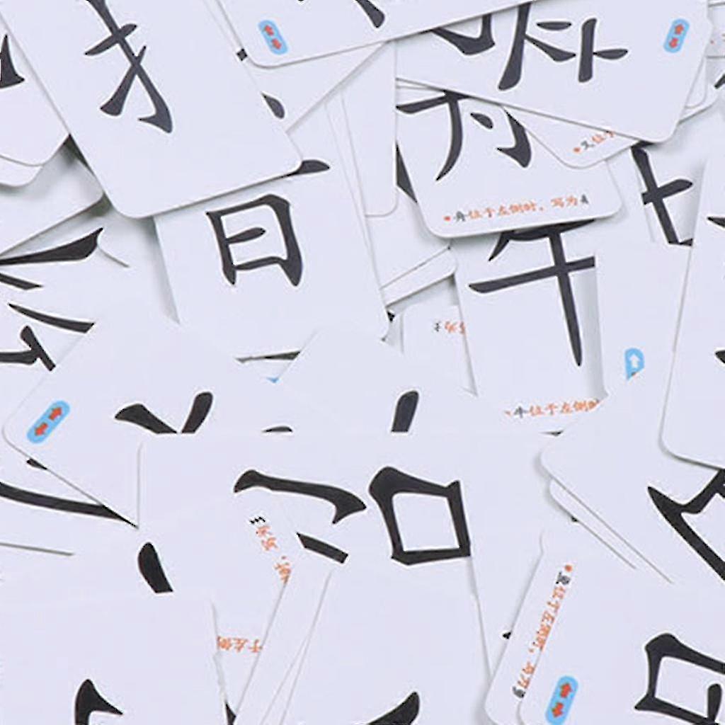 120 Chinese Character Cards With Radical Combinations Game Tool For ...