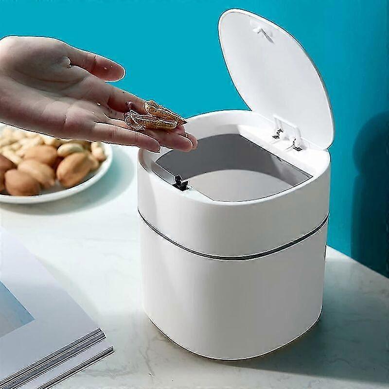 Mini Desktop Trash Can-table Trash Can-creative Plastic Desktop Trash ...