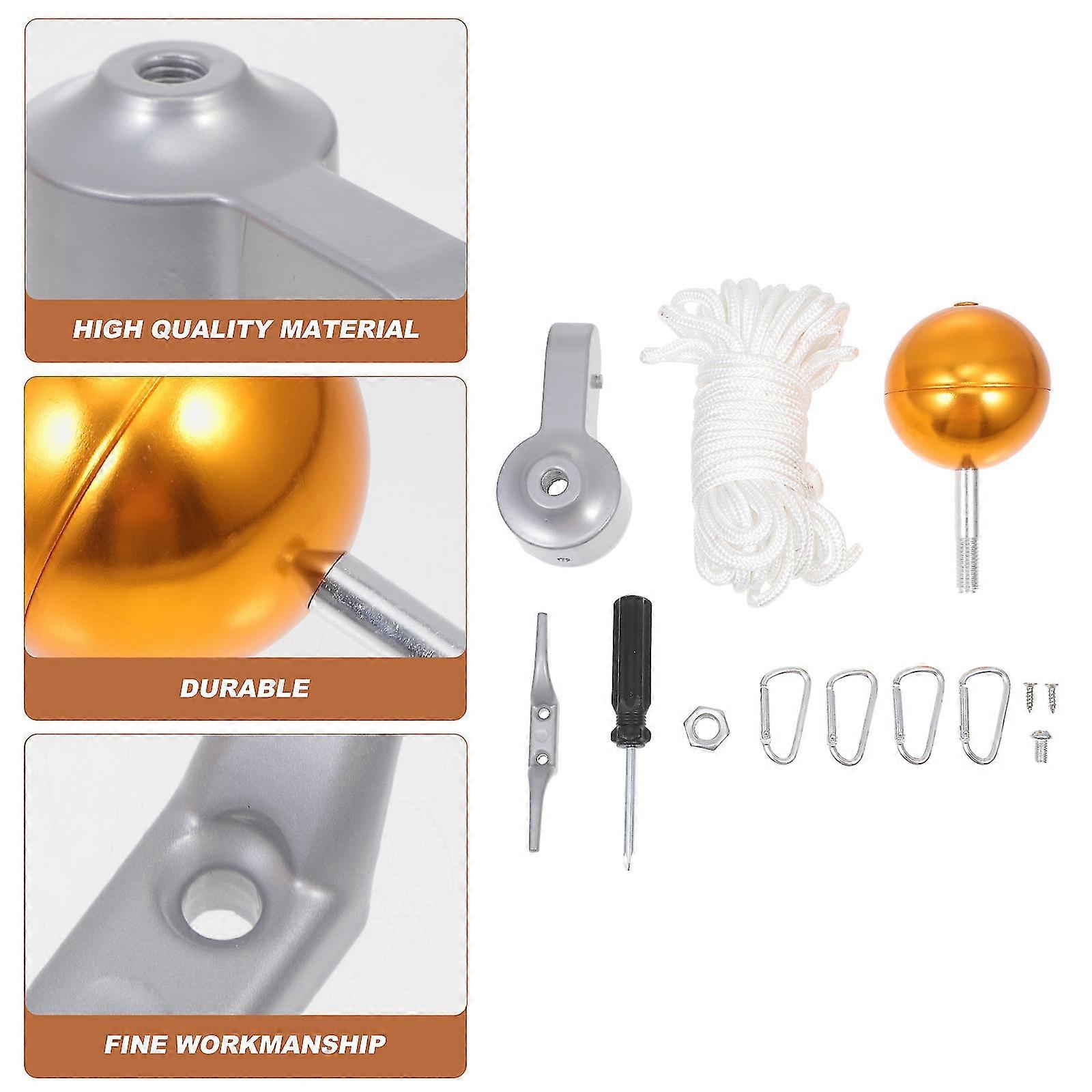 Metal Flag Pole Flag Pole Hardware Kit Flag Pole Parts Flag Pole Repair ...