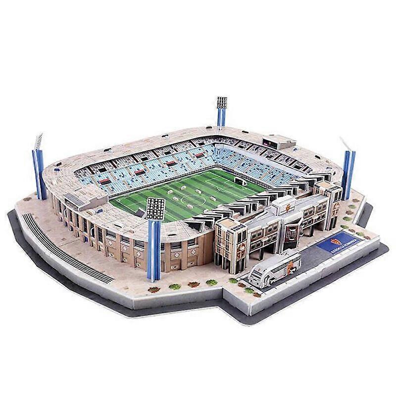 DIY Puzzles Children Toys 3D World Famous Building Football Stadium ...
