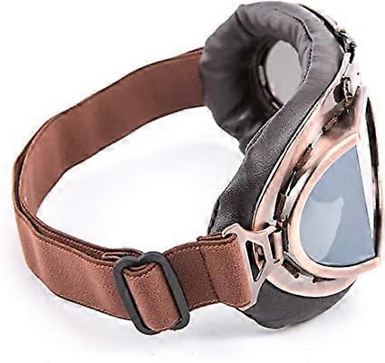 Goggles Aviator Pilot Style Motorcycle Cruiser Scooter Goggle Bike ...