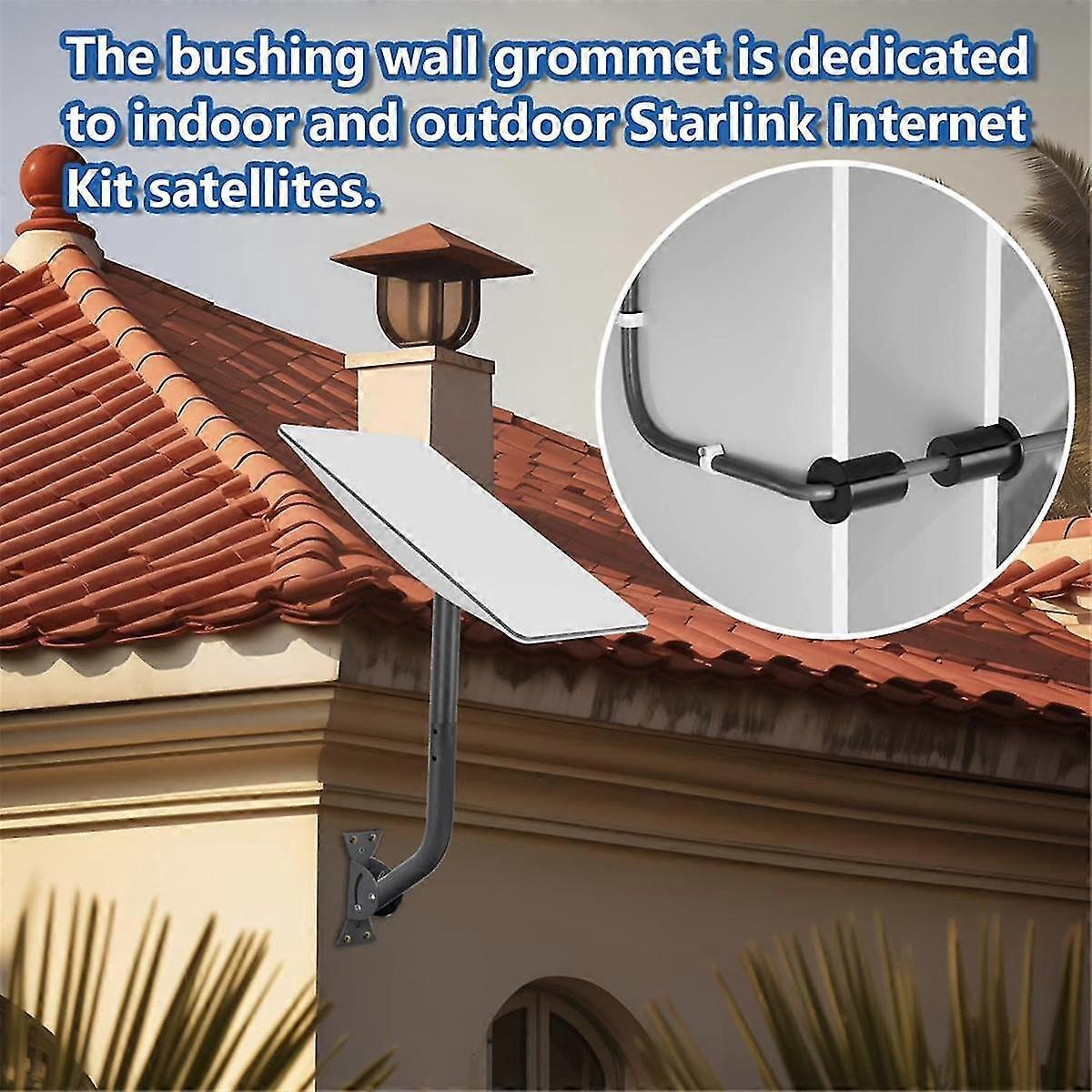 Cable Routing Kit, Wall Grommet For 1inch Wall Hole, Cable Feed Through ...