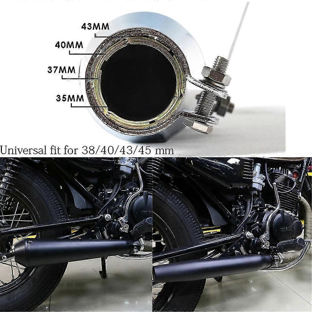 Exquisite exhaust pipeRetro Cafe Racer Motorcycle Exhaust Muffler Pipe ...