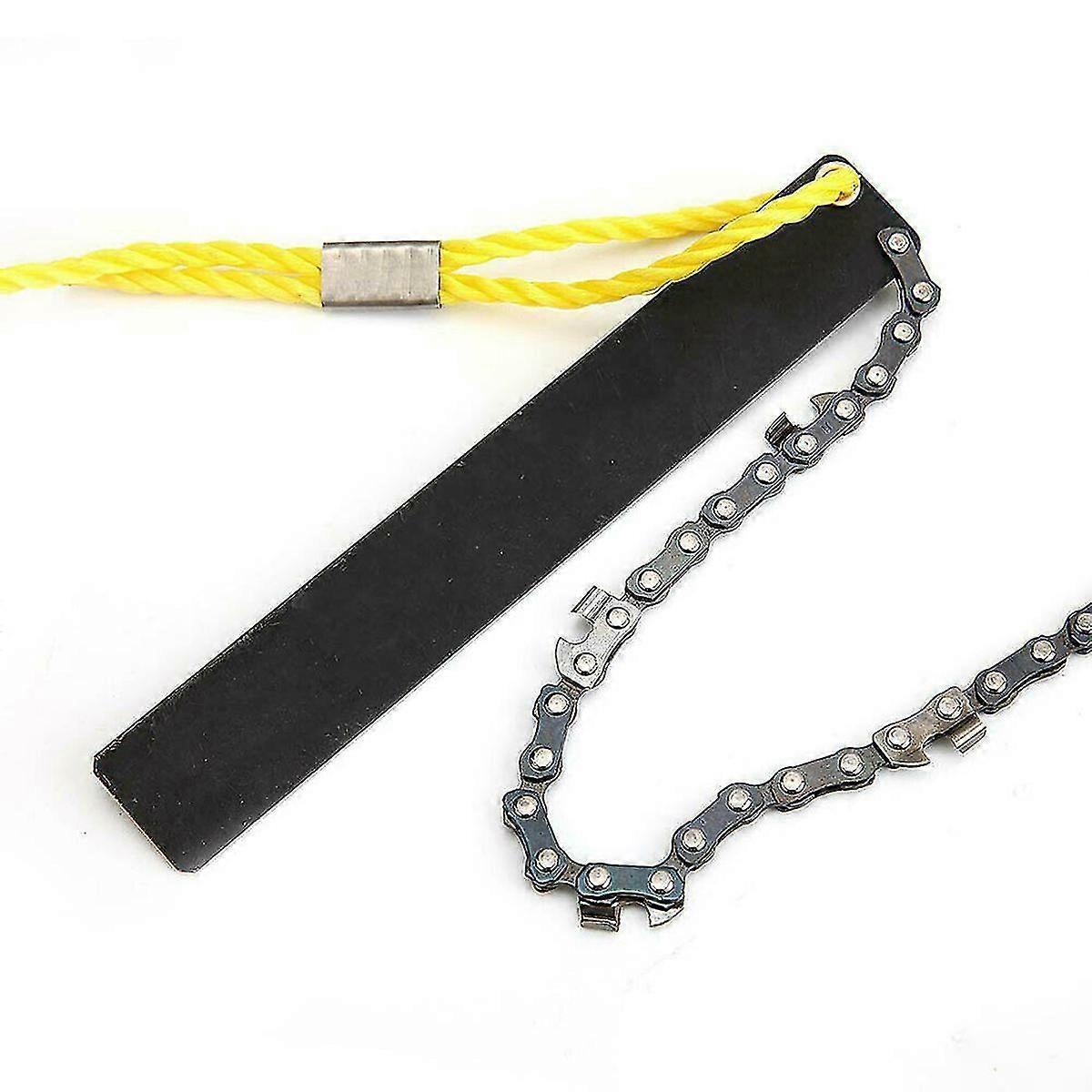 High Reach Limb Rope Chain Saw W/24" Chain Branch Tree Saw Trimmer Rope ...
